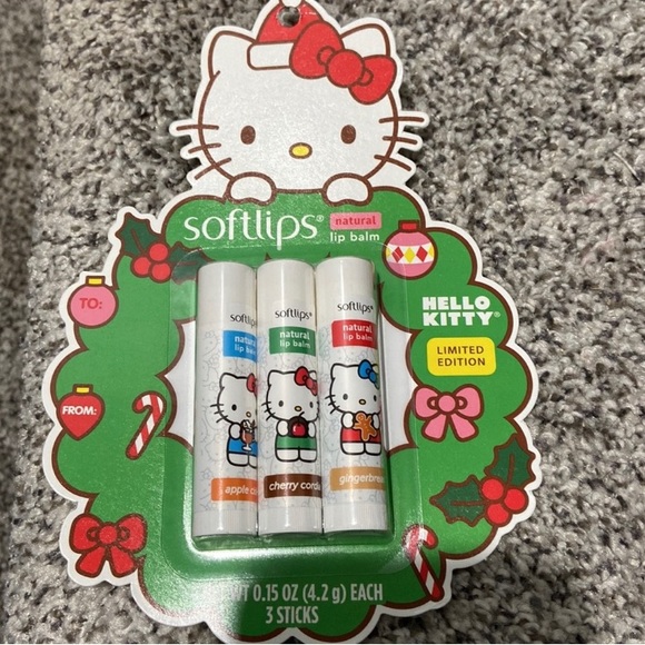 Hello Kitty | Makeup | Hello Kitty Lip Balm Its A Three Pack Of Hello ...